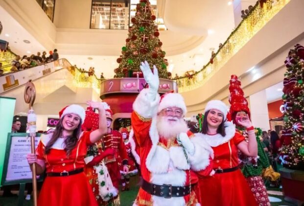 Papai Noel chega ao Shopping Ponta Negra neste sábado (8) para ...